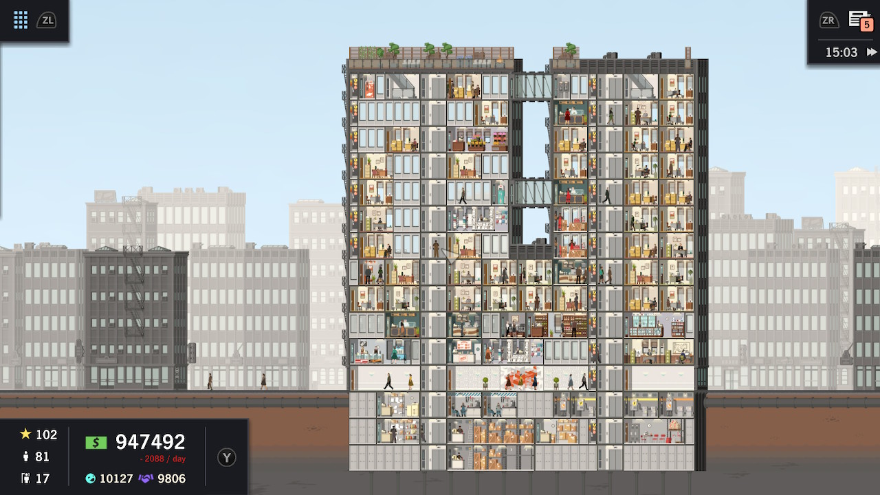 Review: Project Highrise: Architect's Edition - Nintendojo Nintendojo