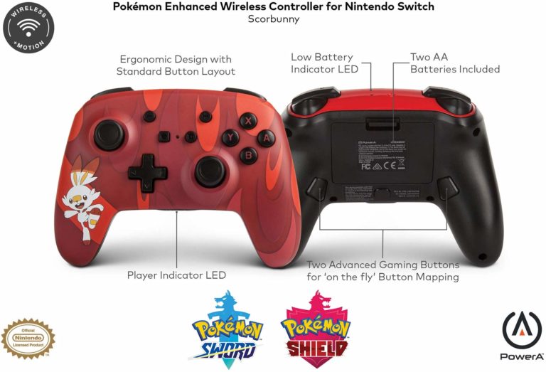 Pokémon Sword and Shield Switch Controllers Coming from PowerA ...