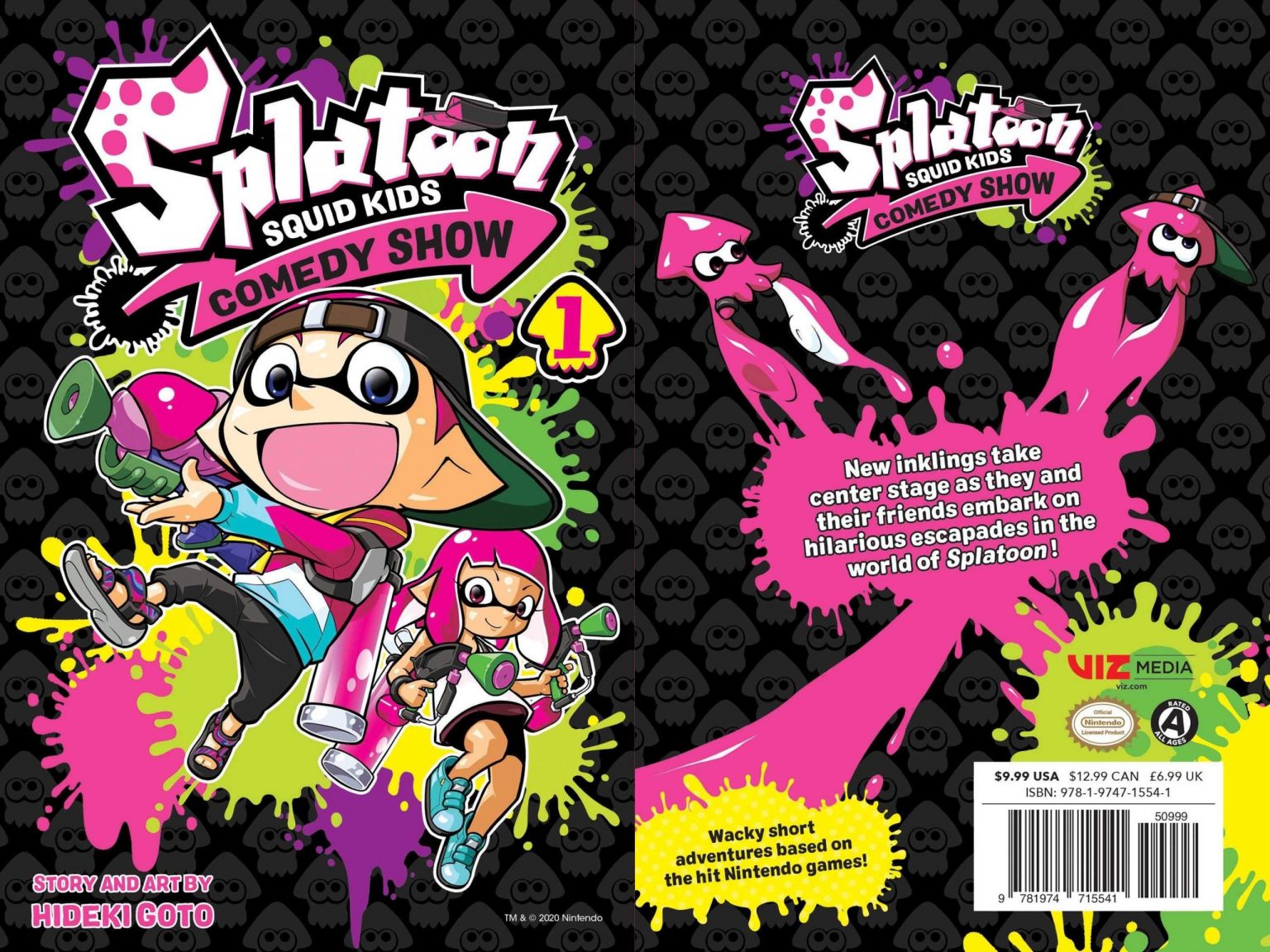 Splatoon: Squid Kids Comedy Show Manga Coming This Summer - Nintendojo ...