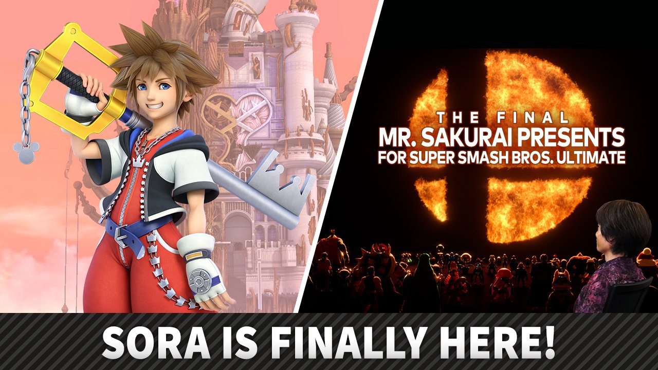 Sora from Kingdom Hearts is the Final Smash Ultimate Fighter ...