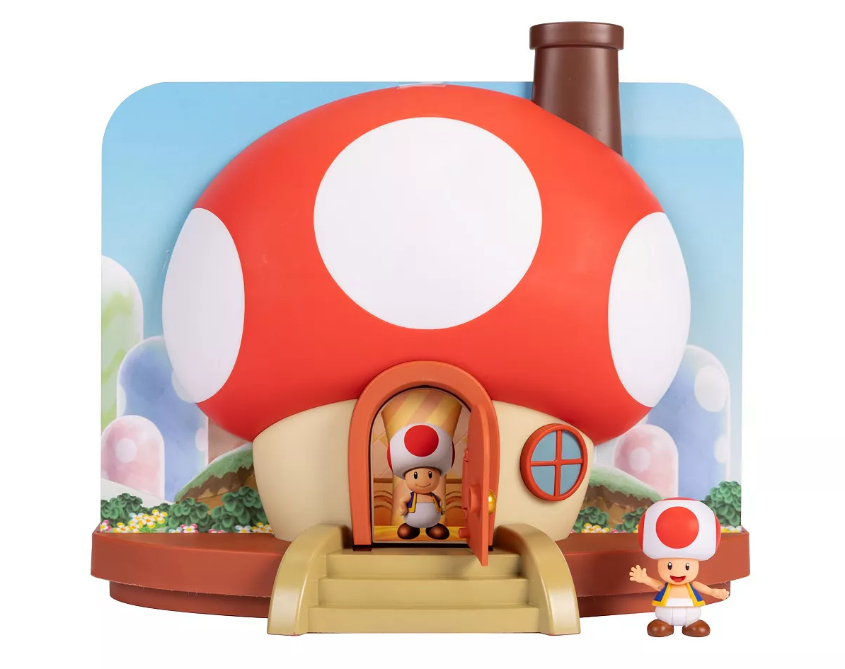 Toy Box: Jakks Pacific Deluxe Toad House Playset - Nintendojo Nintendojo