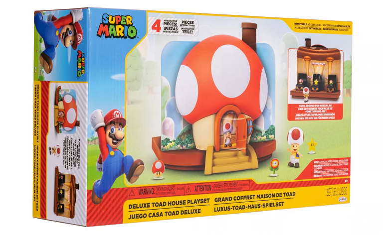 Toy Box: Jakks Pacific Deluxe Toad House Playset - Nintendojo Nintendojo