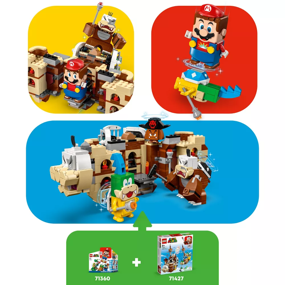 LEGO Larry and Morton Airship Sets Revealed - Nintendojo Nintendojo