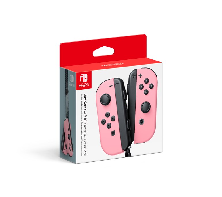 Pastel Pink Joy-Con Set Revealed - Nintendojo Nintendojo