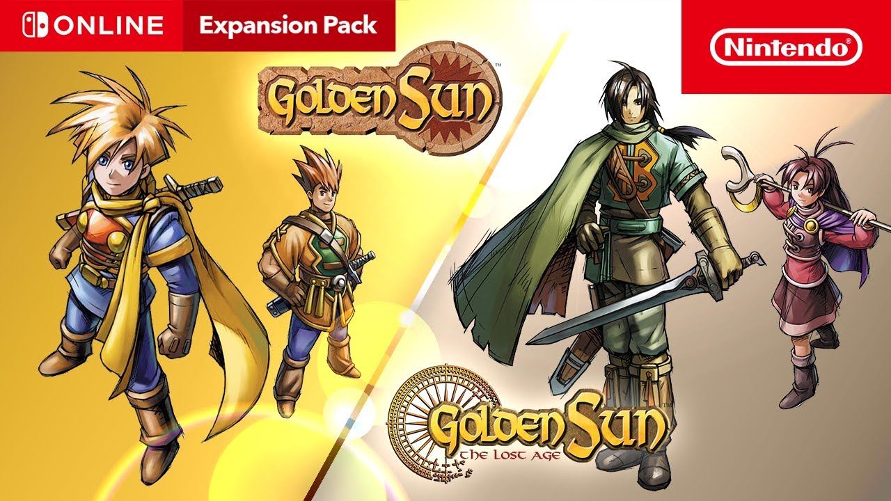 Golden Sun and Golden Sun: The Lost Age Come to Nintendo Switch Online ...