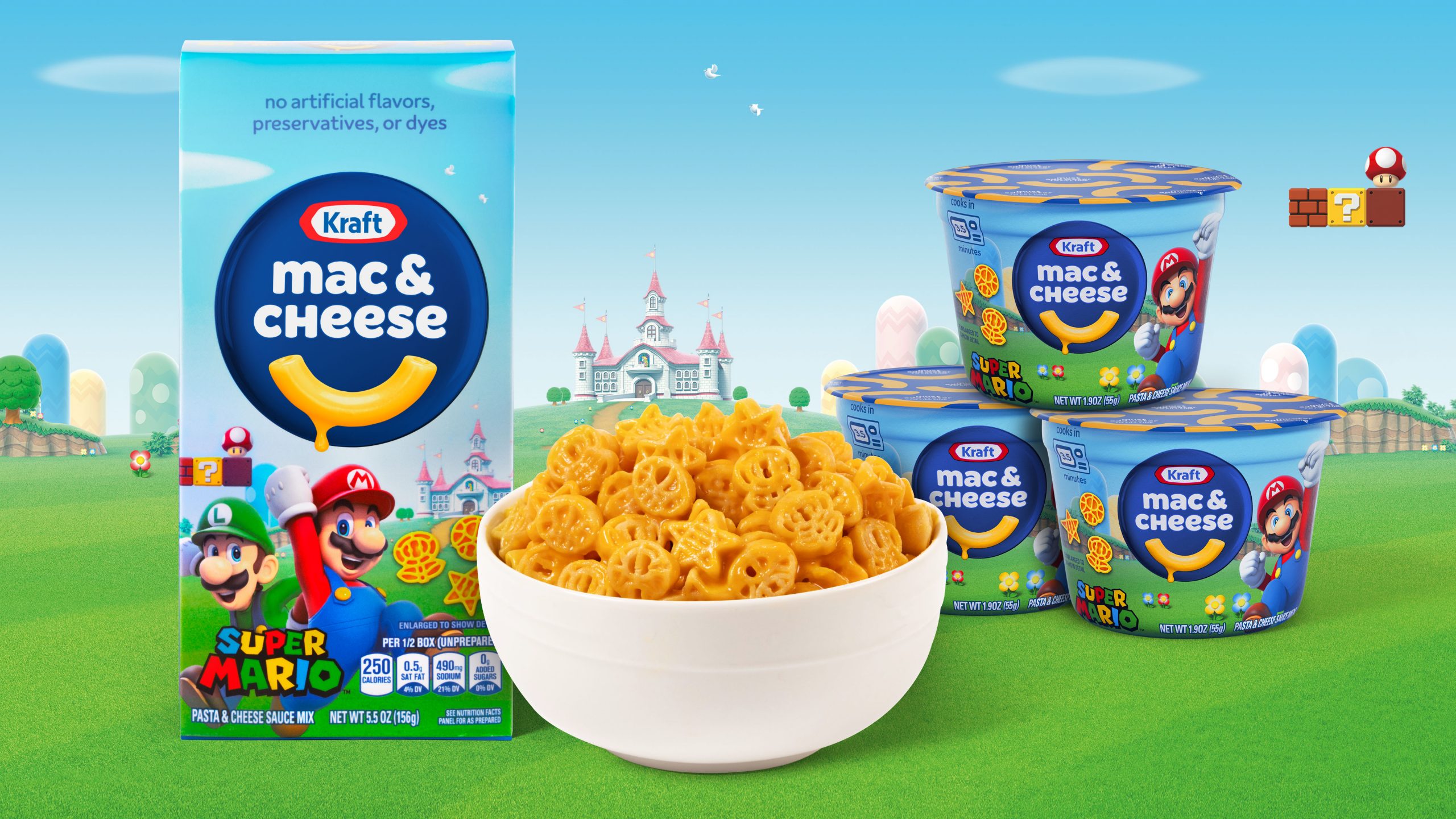 PSA: Super Mario Kraft Mac & Cheese Available Now - Nintendojo Nintendojo