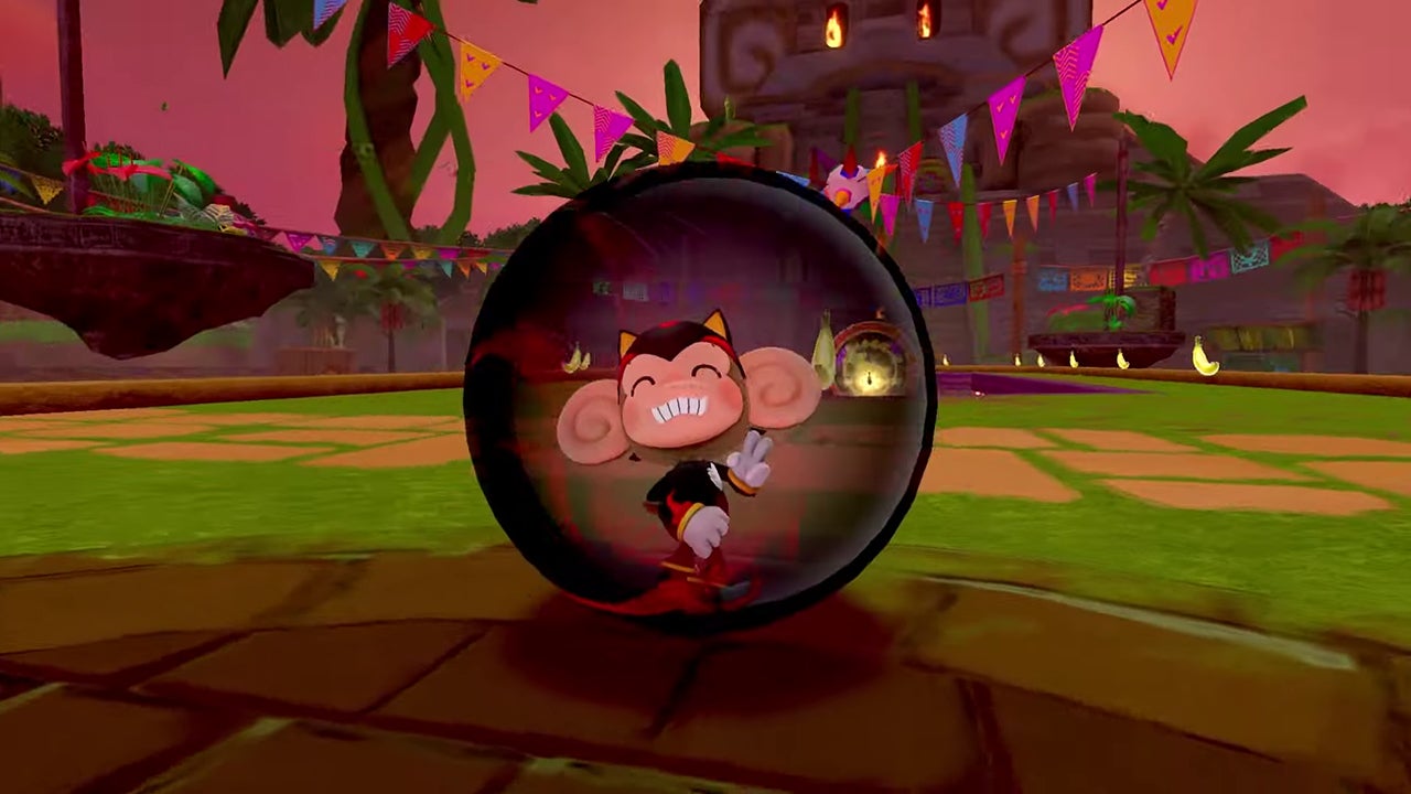 Sonic Central: Shadow Skin Now Available in Super Monkey Ball Banana ...