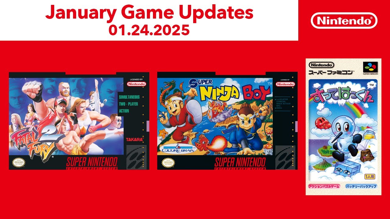 Three New SNES Games Added to Nintendo Switch Online - Nintendojo ...